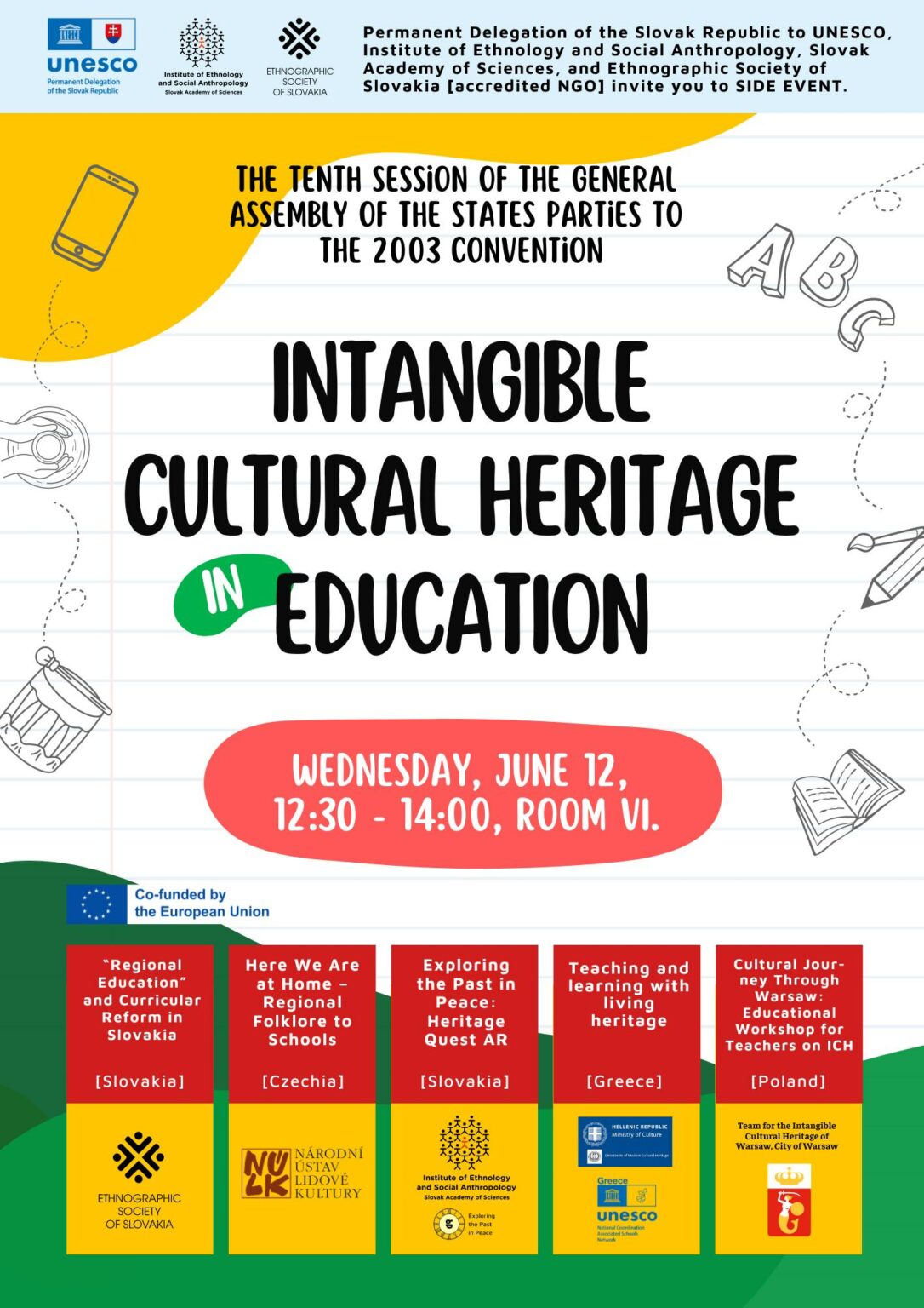 Ľubica Voľanská is co-organizing a side event at the 10th UNESCO ...